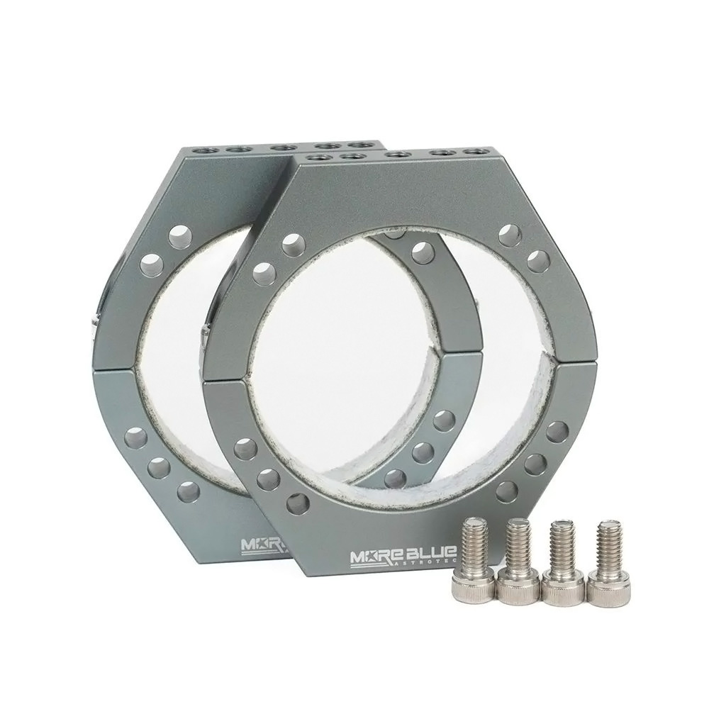 More Blue 68mm Tube Rings | First Light Optics